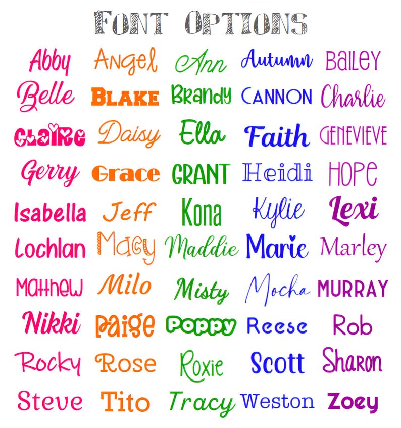 Any Word Decal - Personalized Name Decal - Glitter Name - Glitter Decal ...