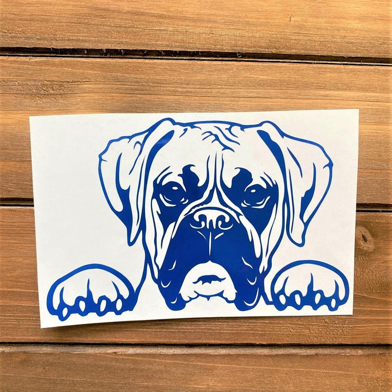 Boxer Sticker - Etsy