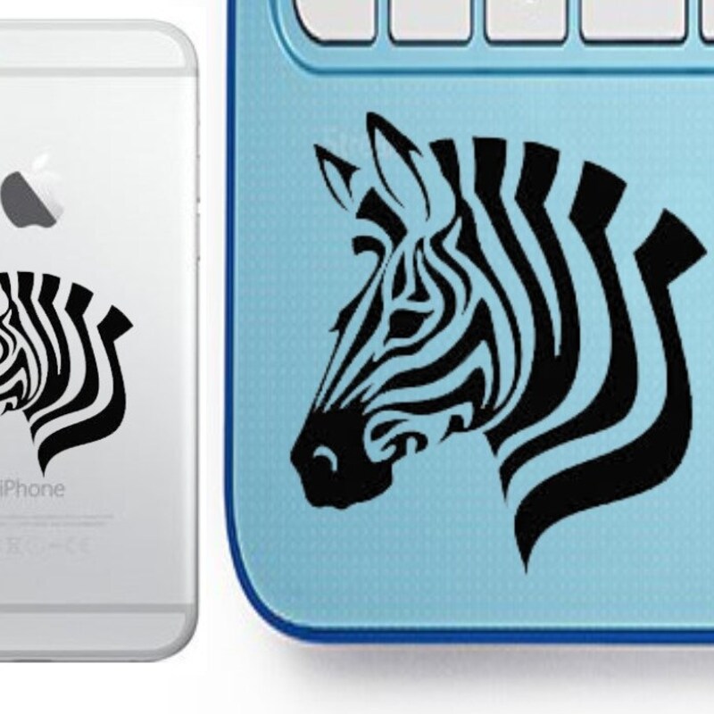 Zebra Decal - Etsy
