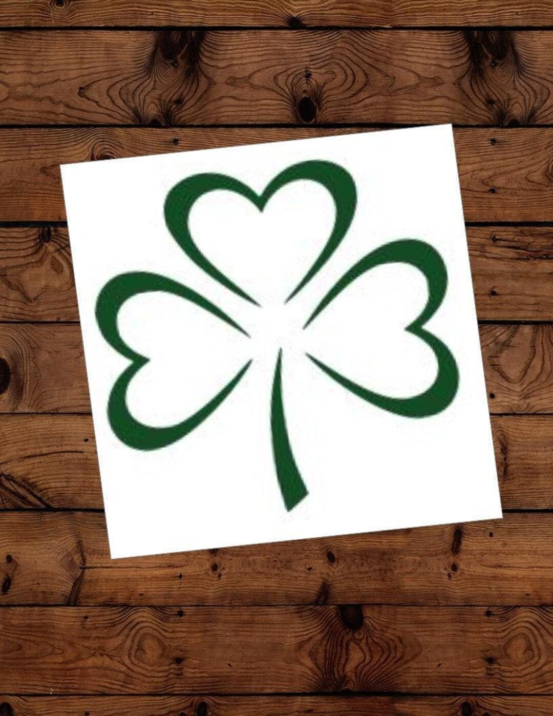 Shamrock Decal - Shamrock - Glitter Decal - Laptop Decal - Phone Decal ...