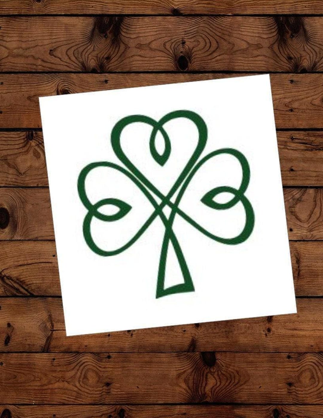 Shamrock Decal - Shamrock - Clover - Glitter Decal - Laptop Decal ...