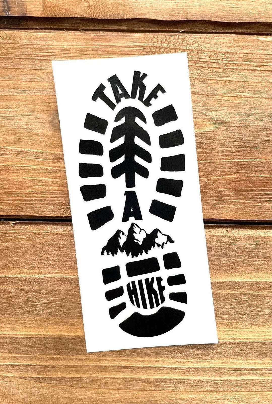 Take A Hike Decal - Show Decal - Hiking - Hiking Boot - Etsy