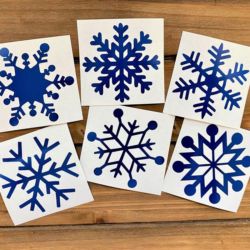 Snowflake Decal - Etsy
