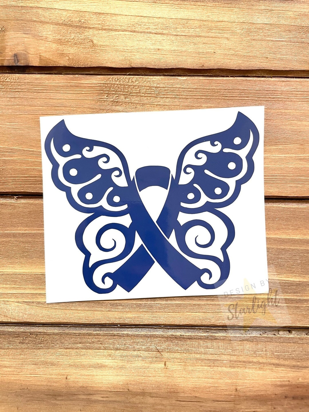Butterfly Cancer Ribbon Colorectal Cancer Colon Cancer Diabetes ...