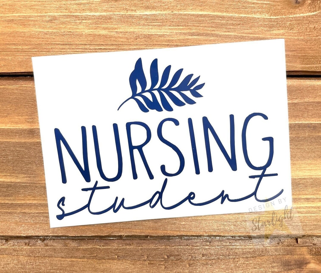 Nursing Student Decal Nurse Nurse Decal Medical Decal Healthcare Decal ...