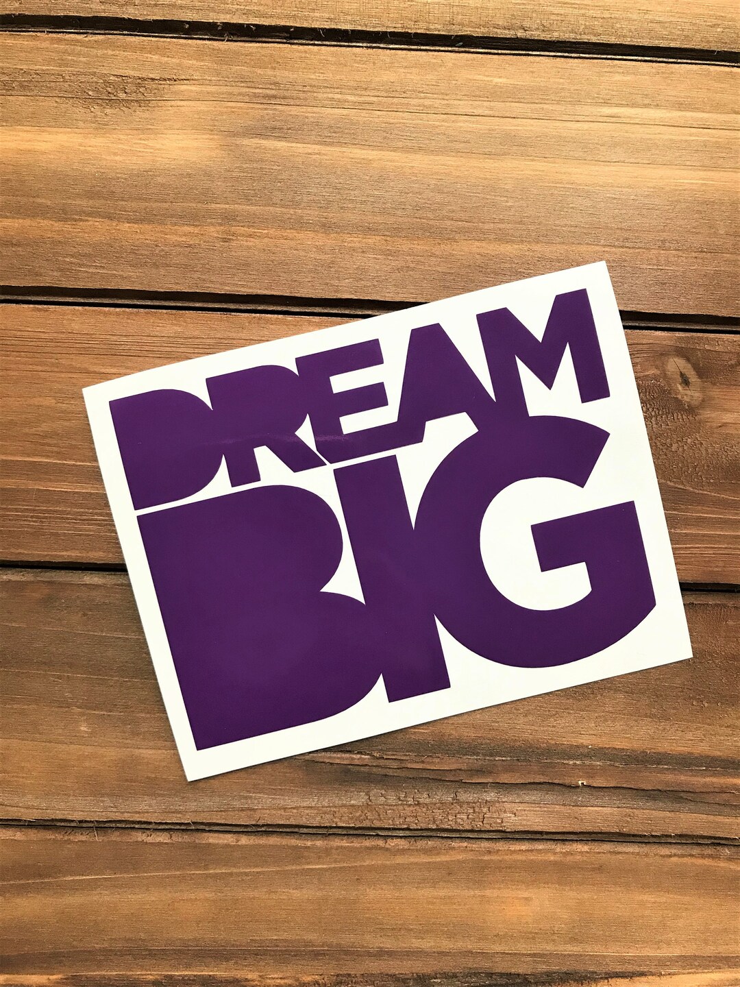 Dream Big Decal Dream Big Glitter Decal Cute Decal Laptop Decal Mug ...