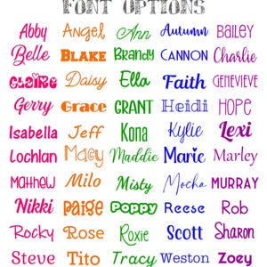 Name Decal - Two Color Decal - Layered Decal - Personalized Decal - Any ...