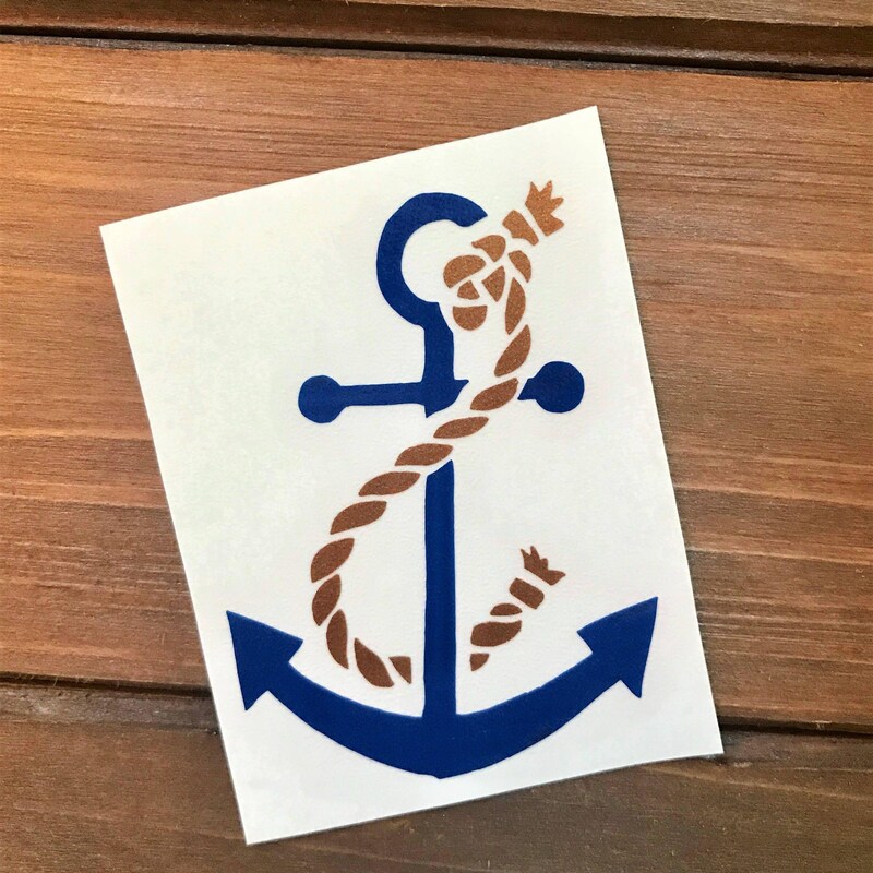 Anchor Sticker - Etsy
