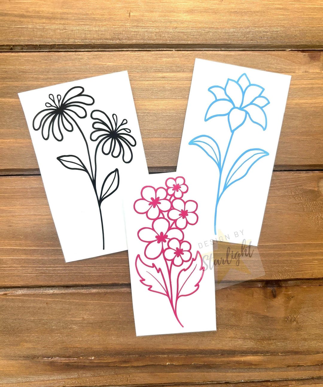 Birth Flower Decal - Birth Month - Flower Decal - Birth Flower Sticker ...