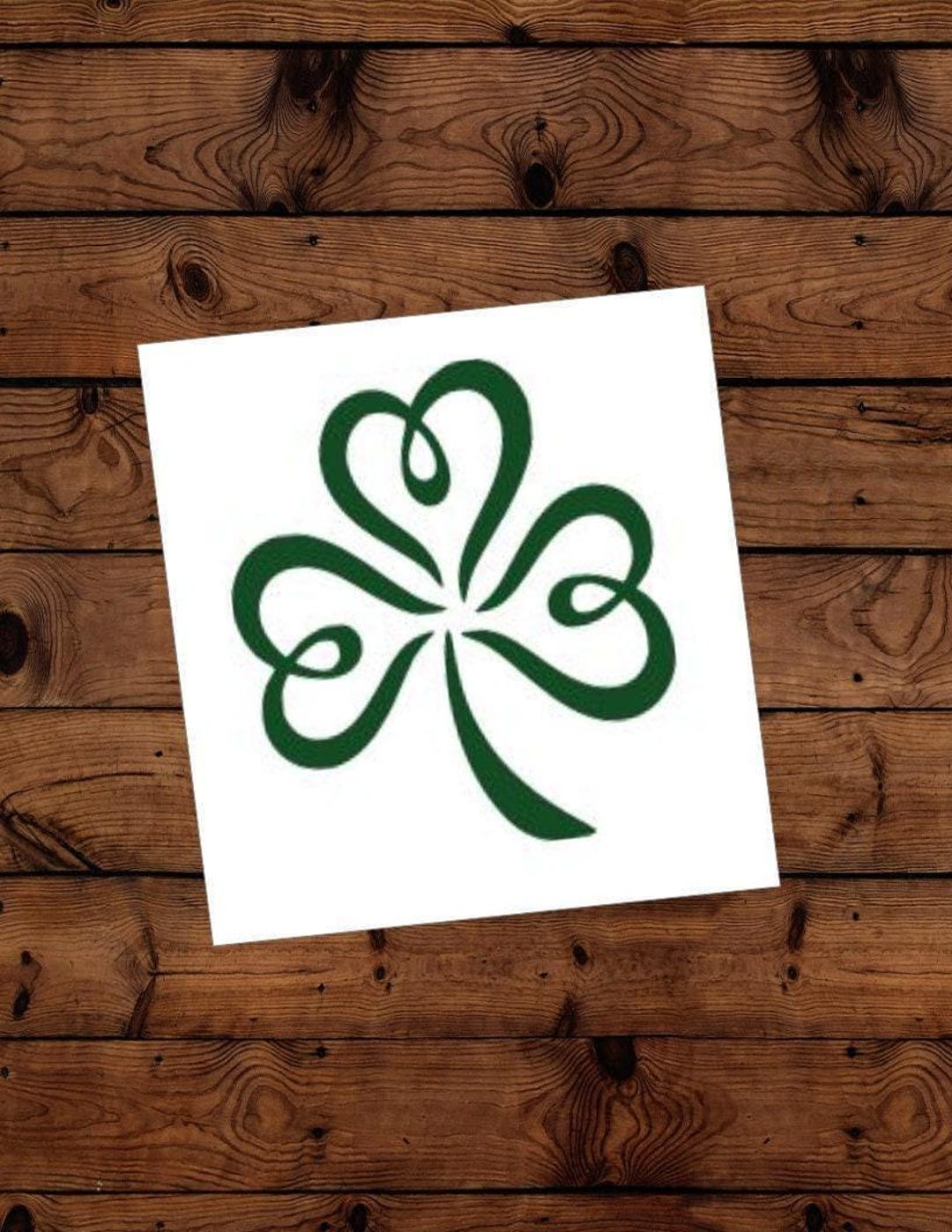 Shamrock Decal - Shamrock - Clover - Glitter Decal - Laptop Decal ...