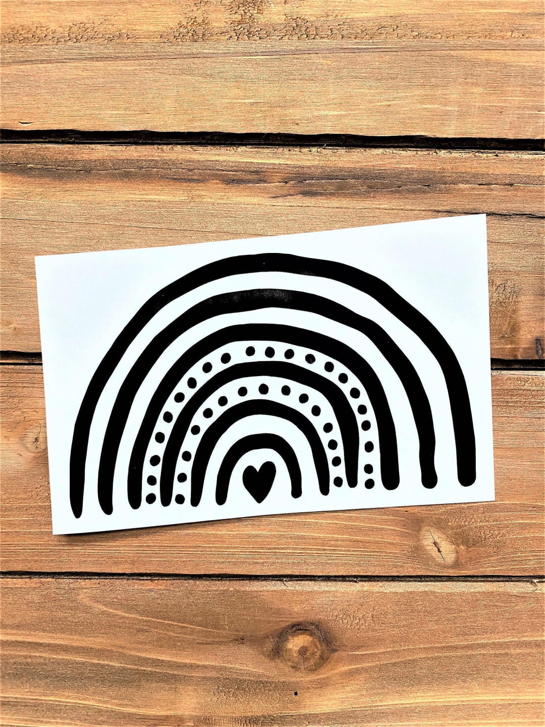 Boho Rainbow Decal - Rainbow - Laptop Decal - Phone Decal - Car Decal ...