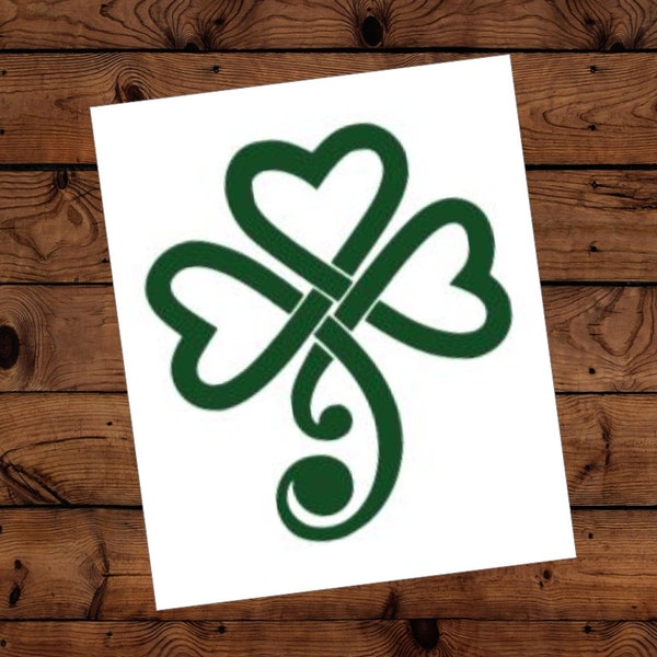 Shamrock Decal - Etsy