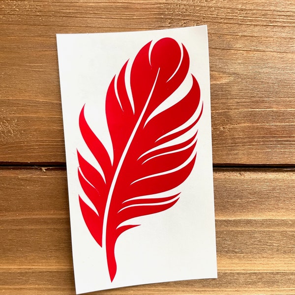 Feather Decal - Etsy