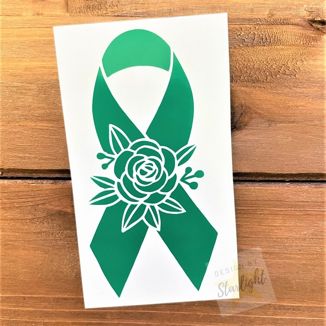 Cancer Ribbon Kidney Cancer Liver Cancer Gallbladder Cancer Green ...