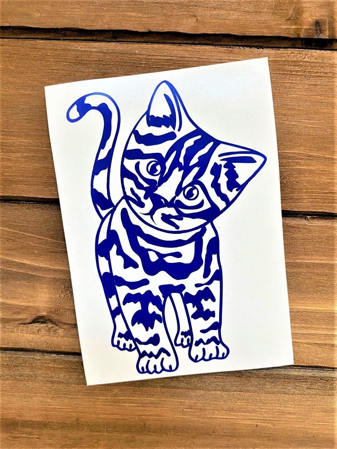 Cat Decal - Kitten - Cat Decal - Cat Sticker - Cat Lover - Etsy