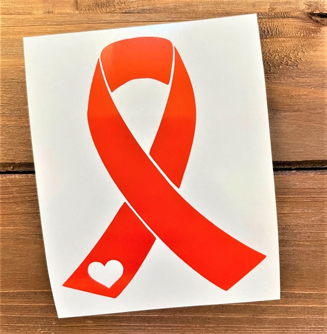 Cancer Ribbon Leukemia Kidney Cancer Orange Ribbon - Etsy