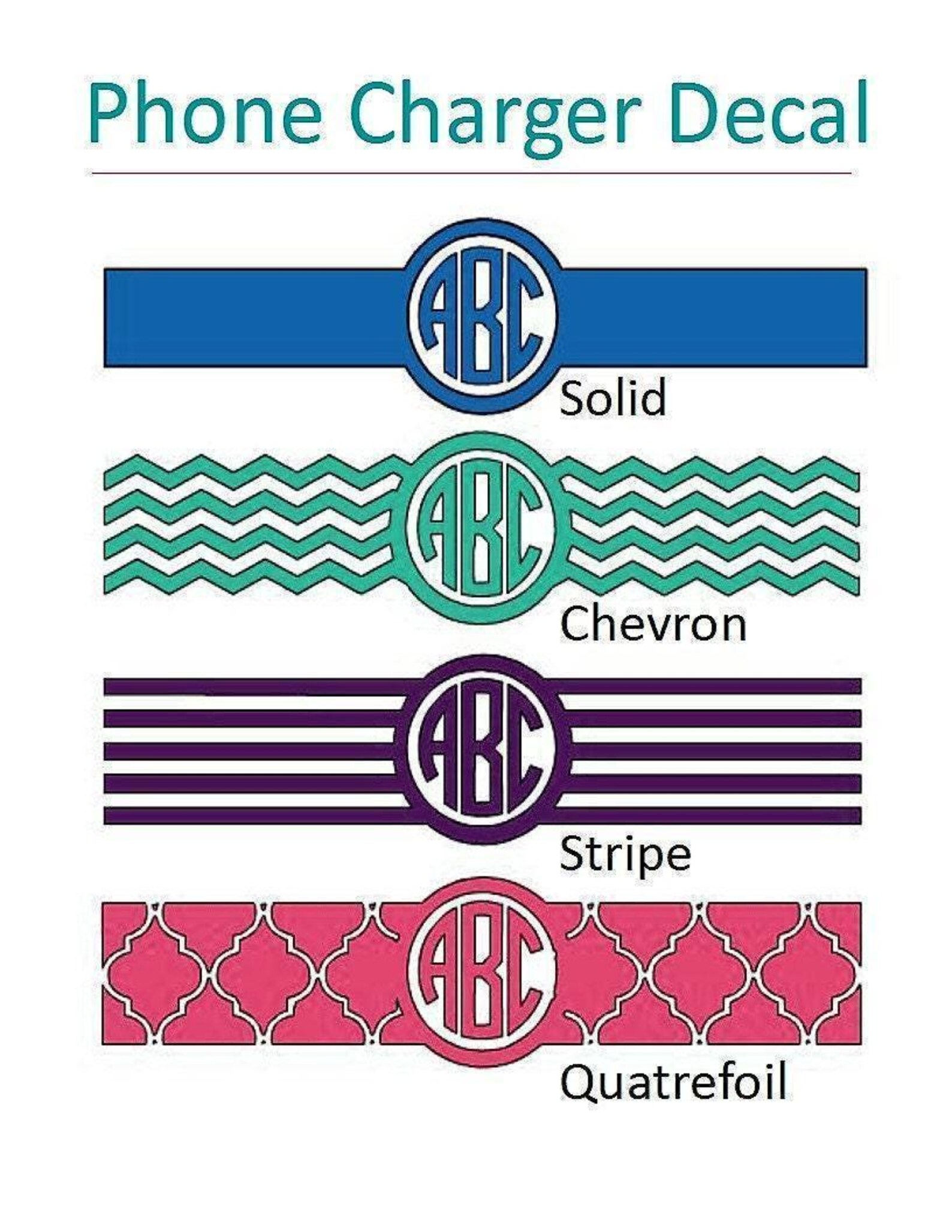 IPhone Charger Decal - iPhone Charger Wrap - iPhone Accessories ...