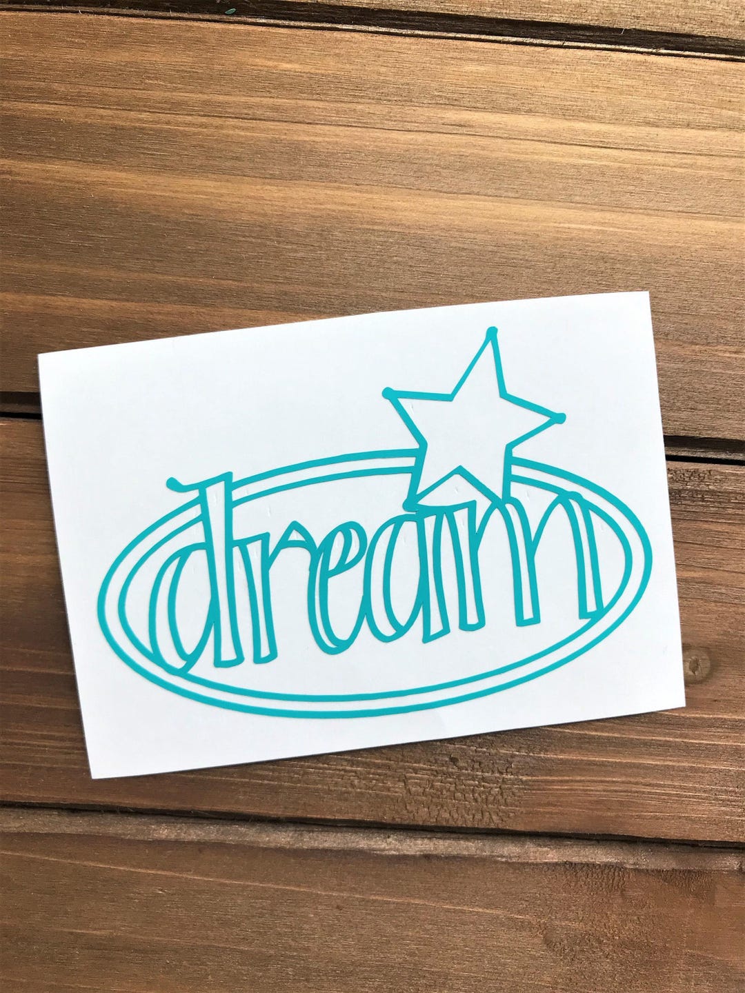 Dream Decal - Glitter Decal - Laptop Decal - Phone Decal - Car Decal ...