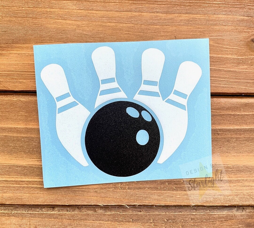 Bowling Decal Bowling Pin Decal Bowling Ball Sport Decal - Etsy