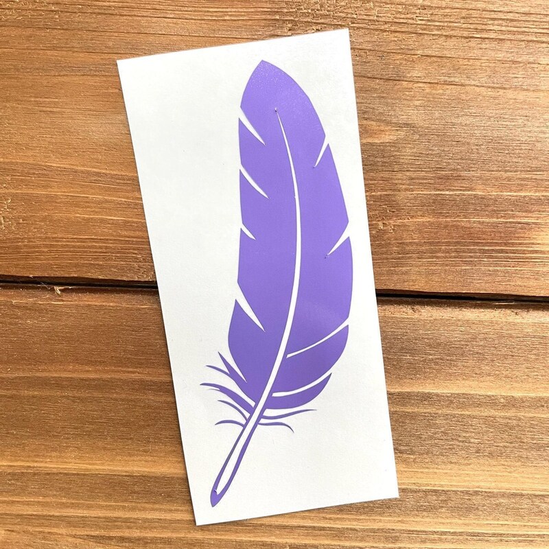 Feather Decal - Etsy