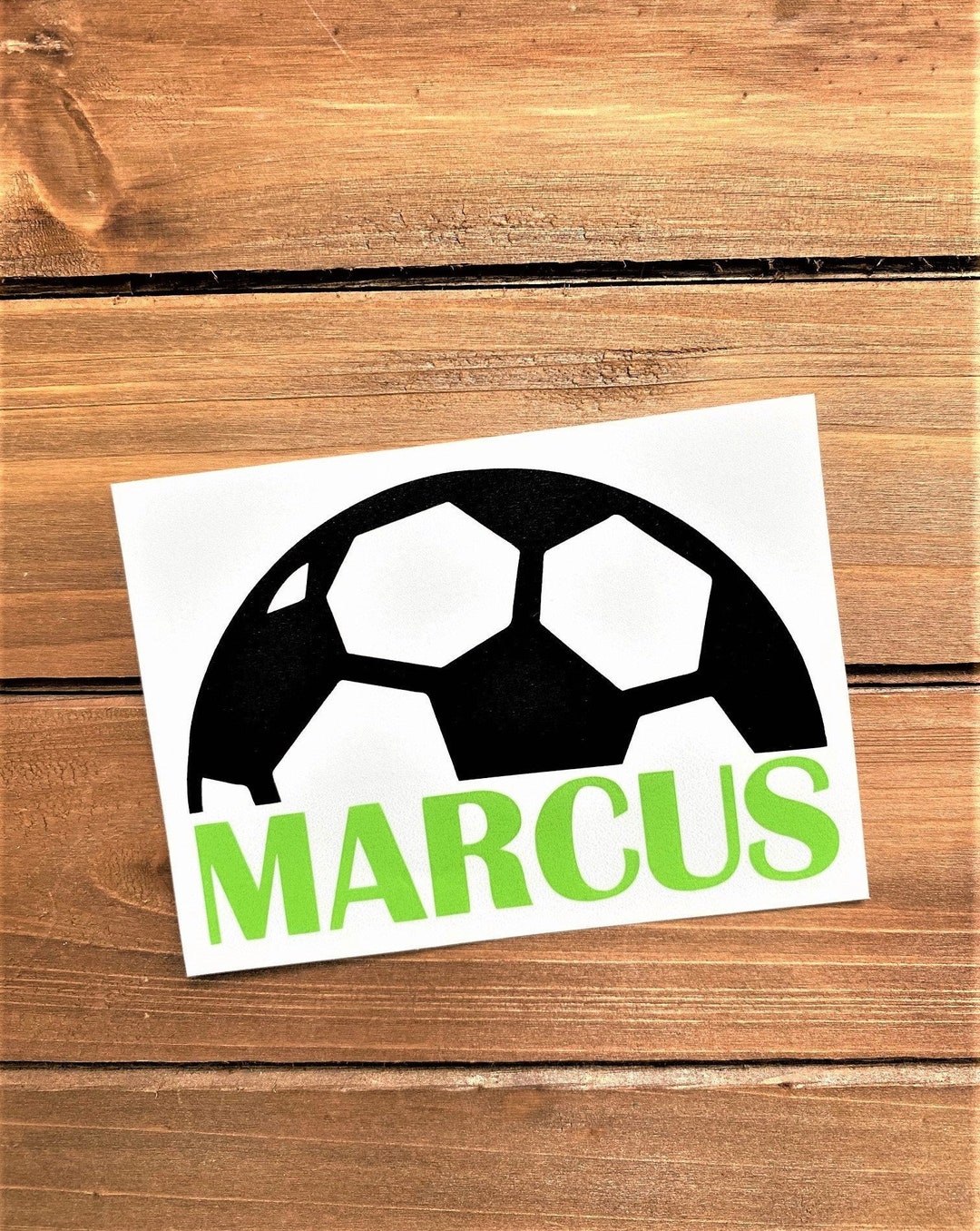 Soccer Decal Soccer Player Decal Soccer With Name Soccer - Etsy