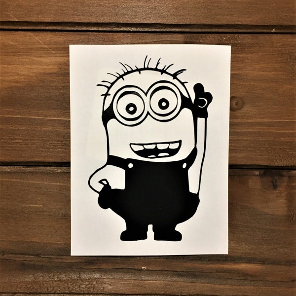 Despicable Me Decal - Etsy