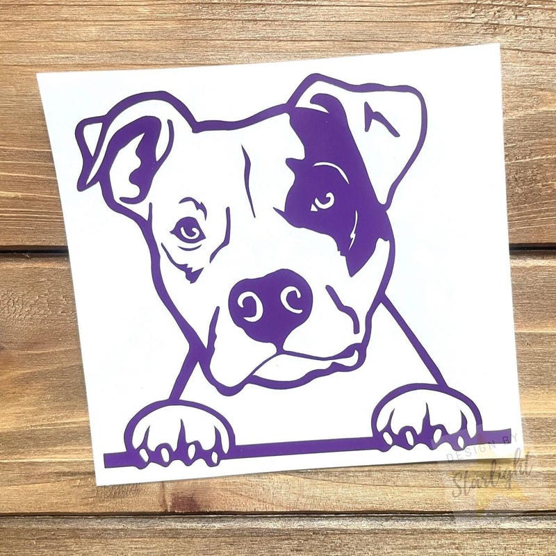 Pit Bull Decal - Etsy