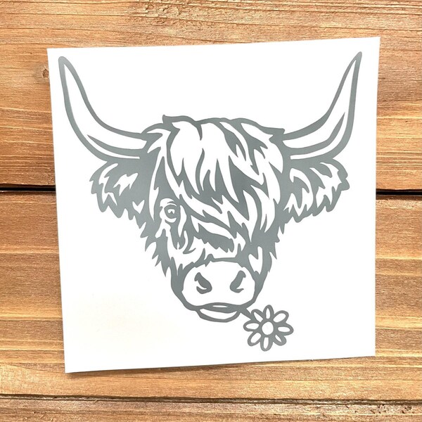 Cow Decal - Etsy