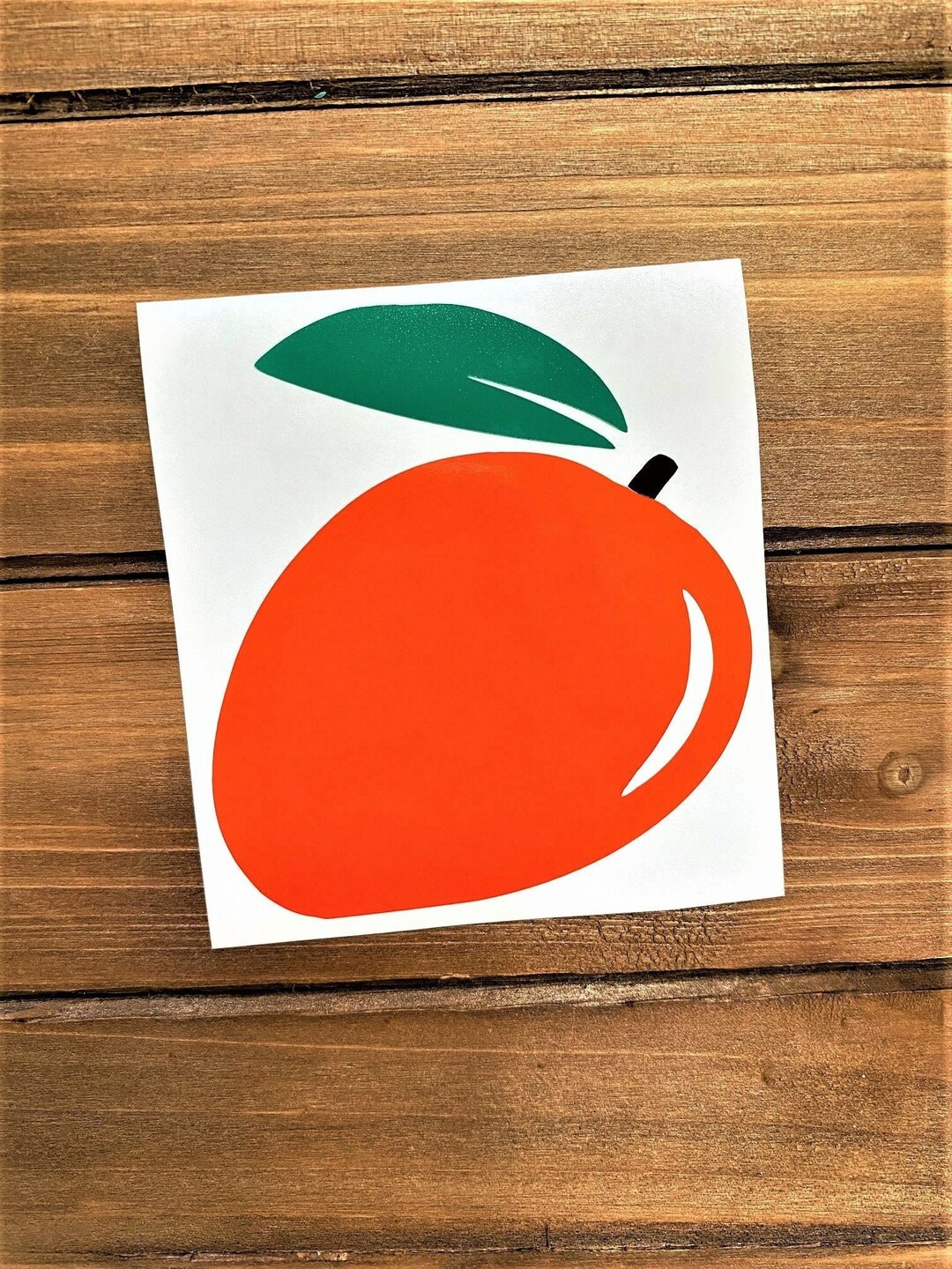 Mango Decal Mango Sticker Fruit Decal Fruit Sticker Laptop Decal Cell ...