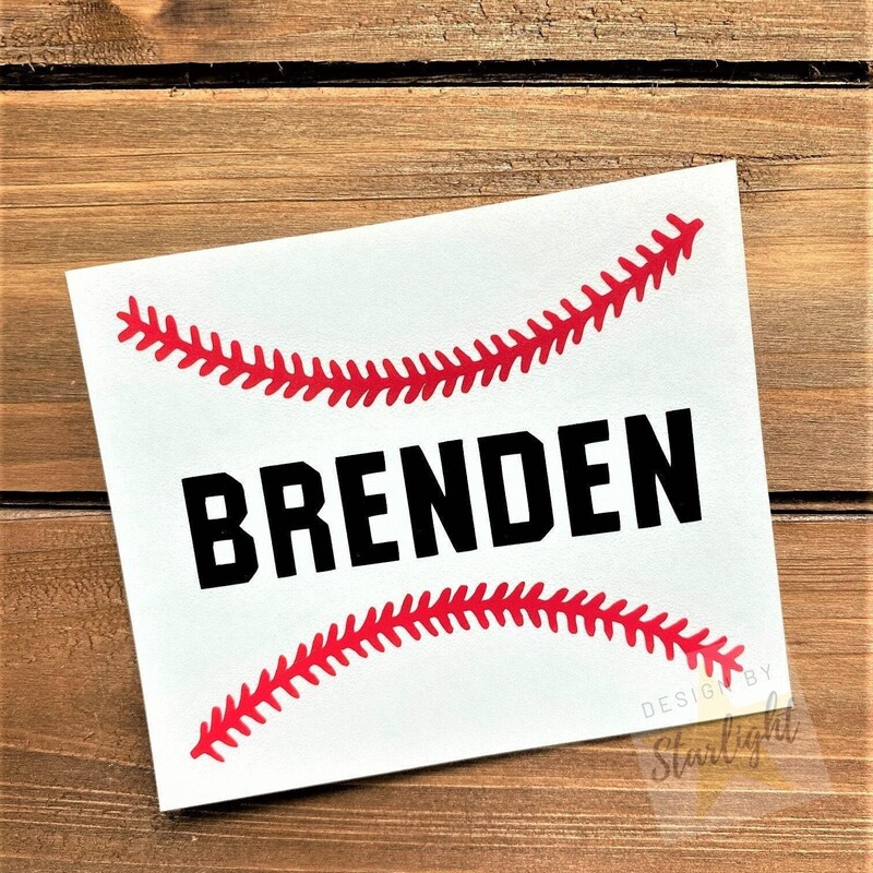 Baseball Decal - Etsy