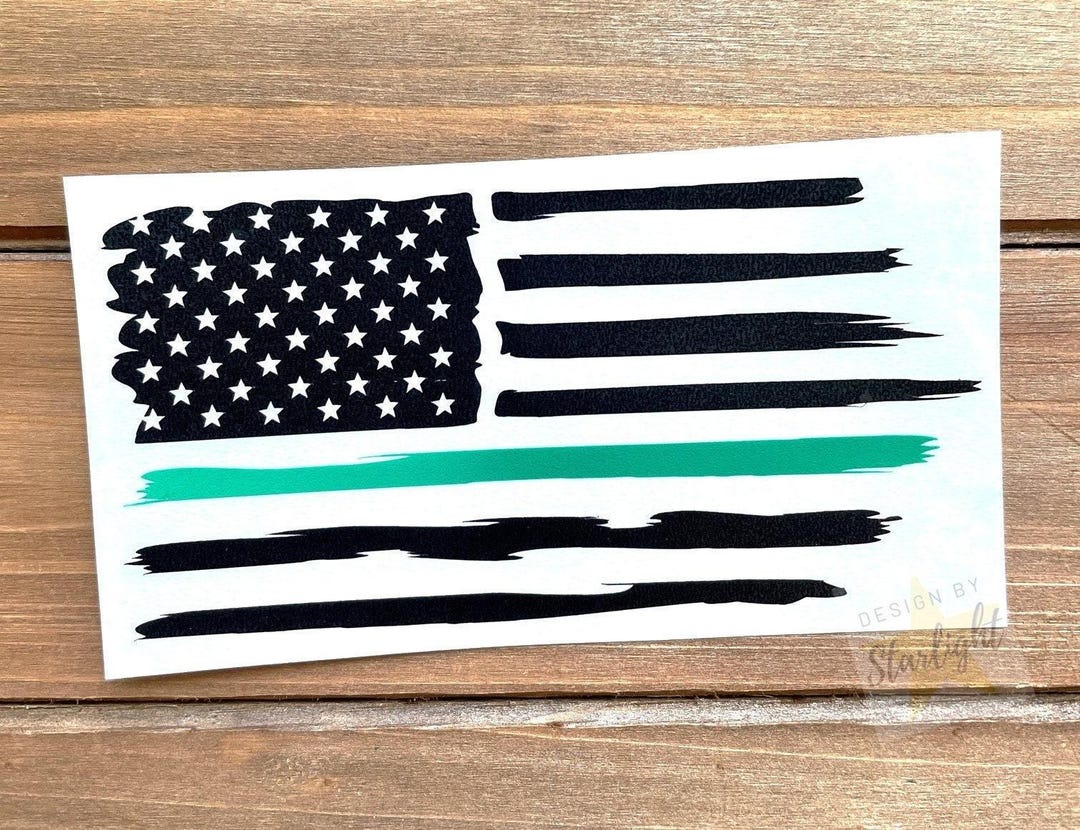 Military Flag Decal - Flag Decal - American Flag - Flag Sticker - Armed ...