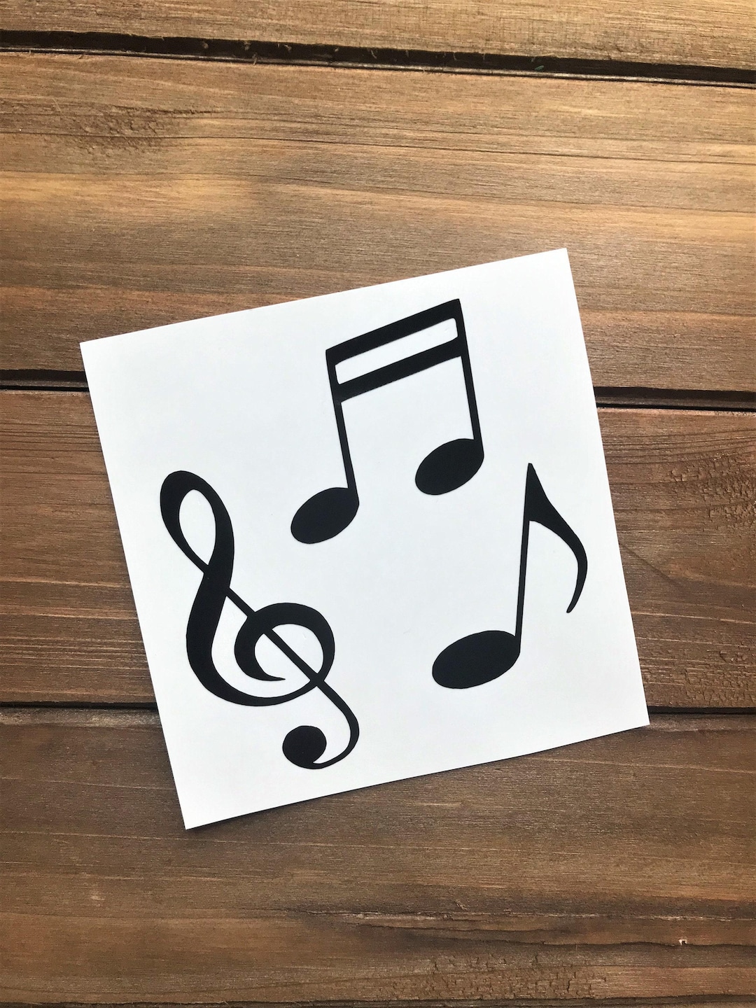 Music Notes Decal - Music - Laptop Decal - Phone Decal - Laptop Sticker ...