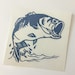 Fish Decal Jumping Fish Fish Sticker Laptop Decal Cell Phone Decal ...