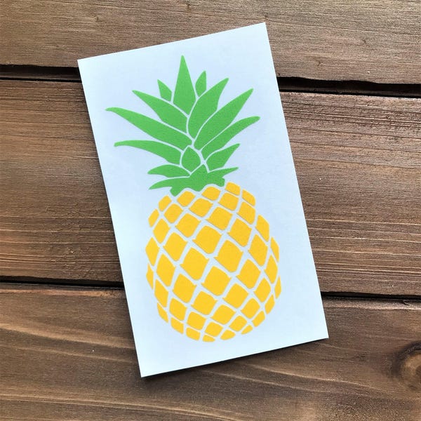 Pineapple Sticker - Etsy