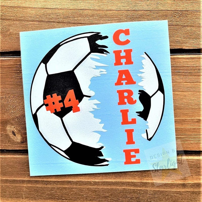 Soccer Decal - Etsy