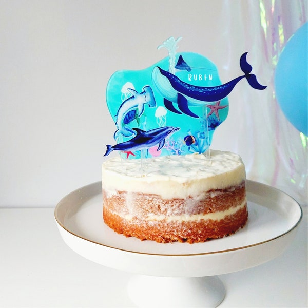 Dolphin Cake Topper - Etsy