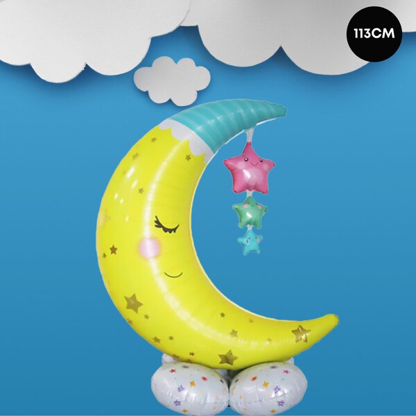 Moon Balloon - Etsy