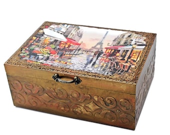 Paris Jewelry Box | Etsy