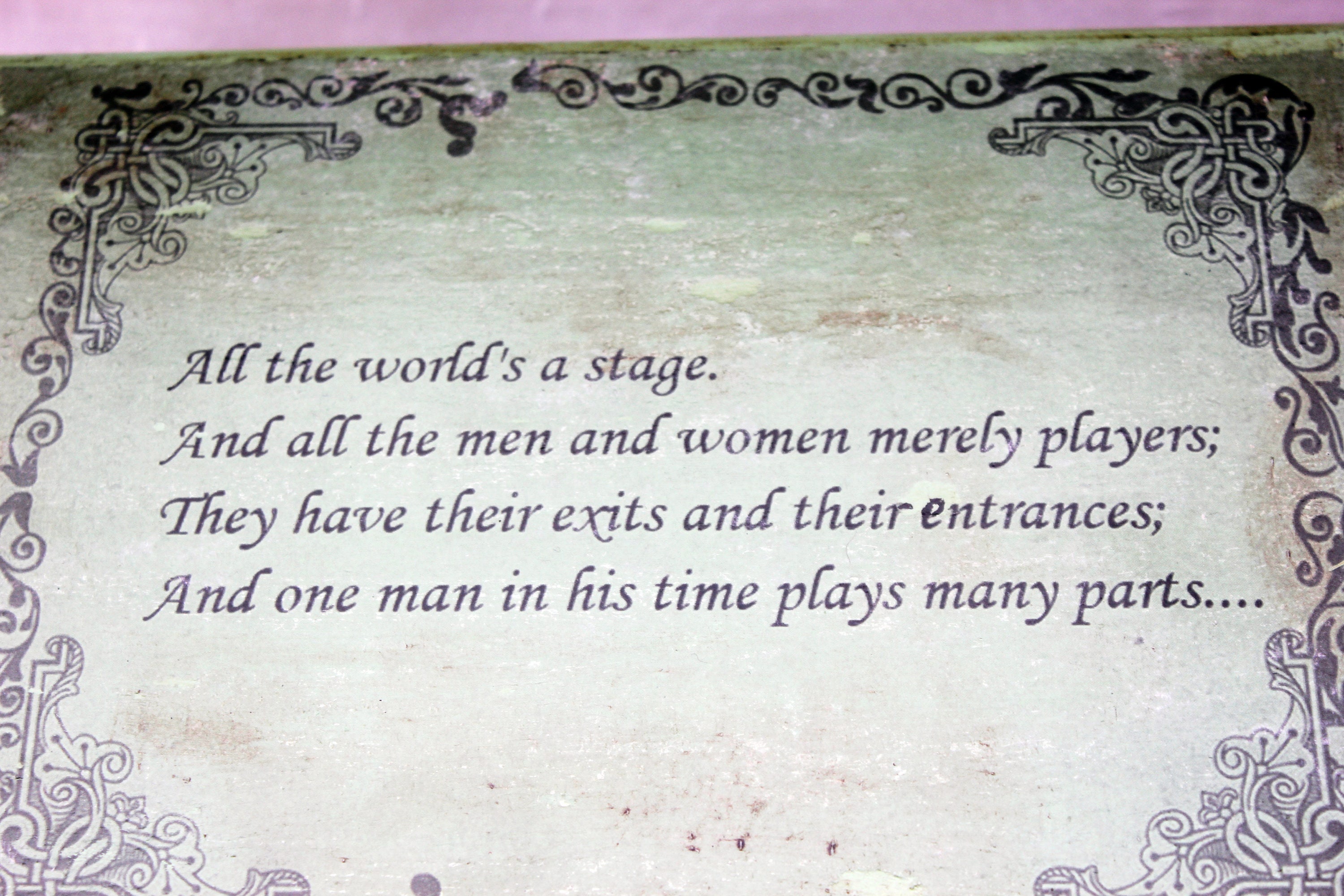 Personalized Tea Box Favorite Quote Gift Chic Gift for - Etsy