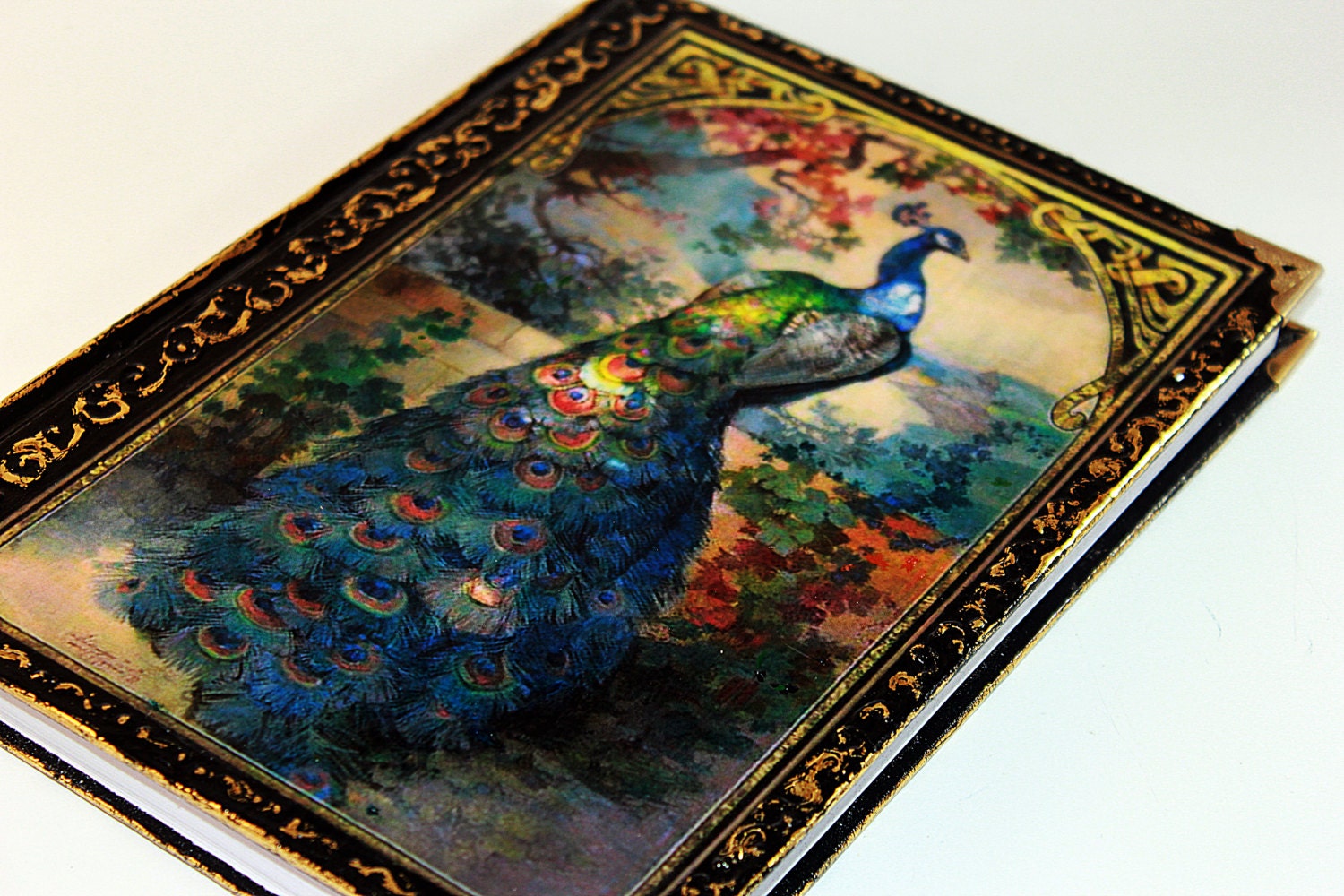 Peacock Notebook Journal Peacock Gift Personal Diary Women - Etsy