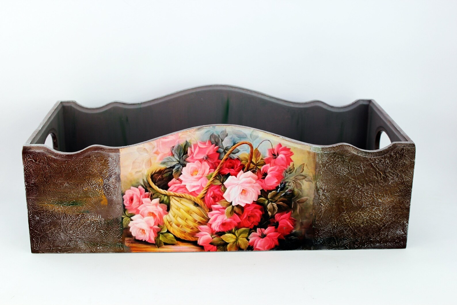 Roses Vanity Organizer Elegant Kitchen Container Elegant - Etsy