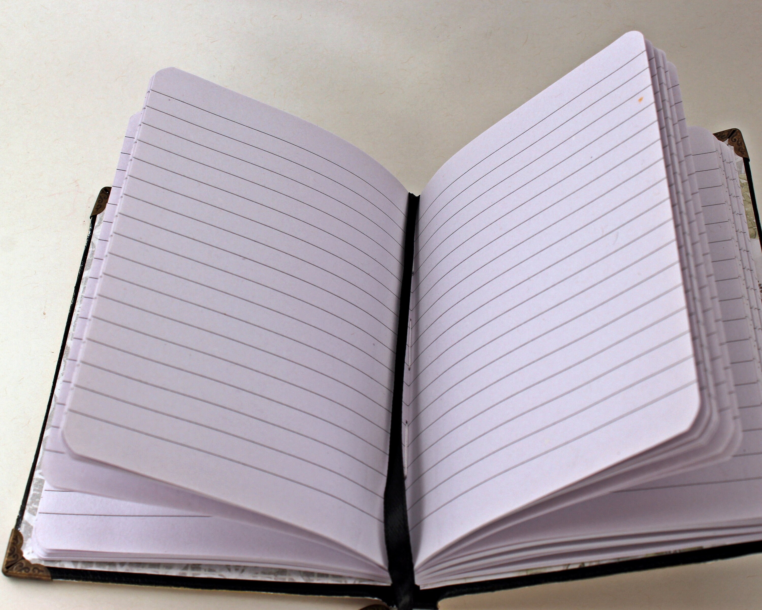 Cute little girl notebook with hard covers retro chic writing | Etsy