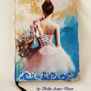 A5 Notebook, Ballerina Journal, Personal Diary With Ballerina, Ballet ...
