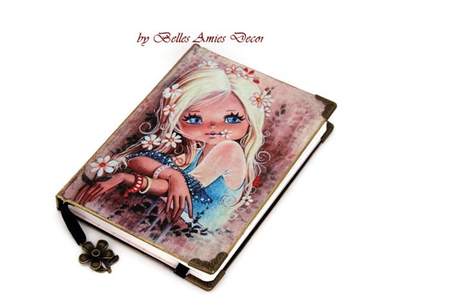 Little Girl Journal Cute Daisy Notebook Gift for Girl Diary - Etsy