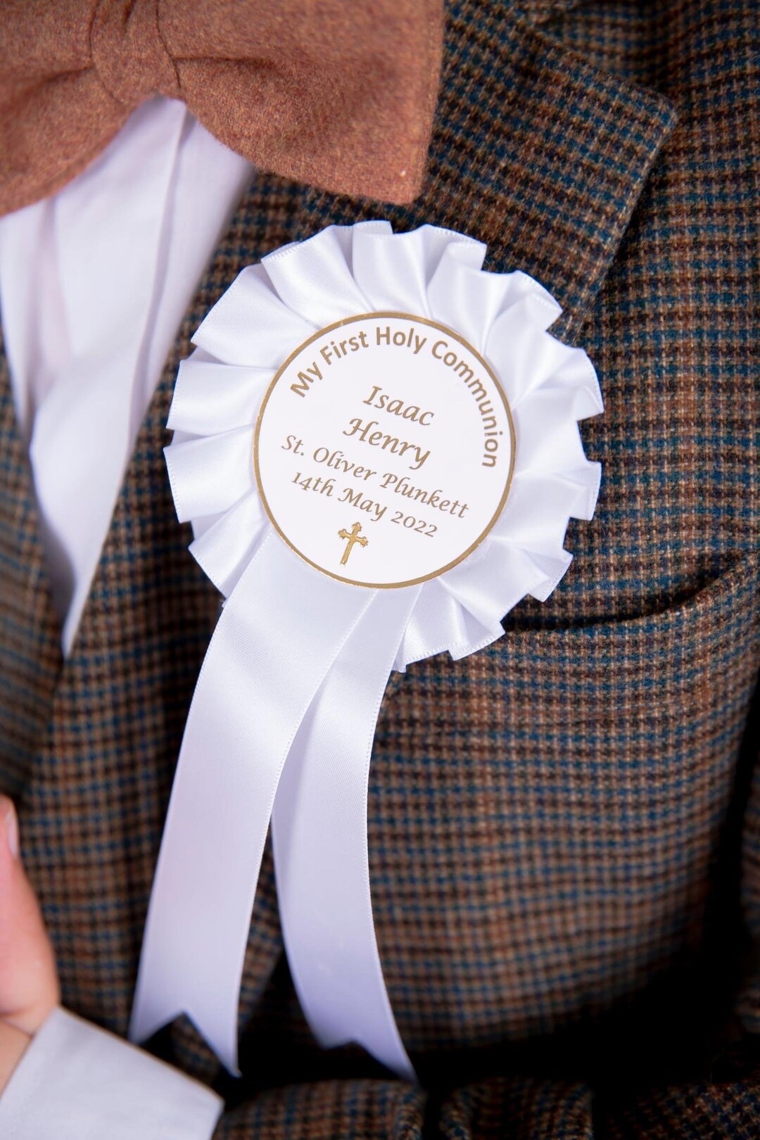 Communion Rosette, Communion Badge, Communion Pin, Communion Gift, Holy ...