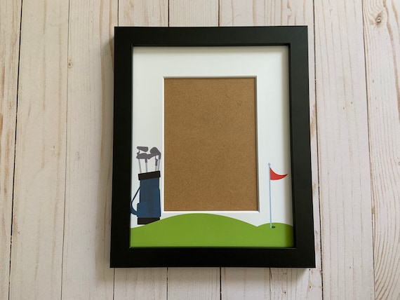 Golf Picture Frame Personalized Picture Frame 5x7 Golfer - Etsy UK