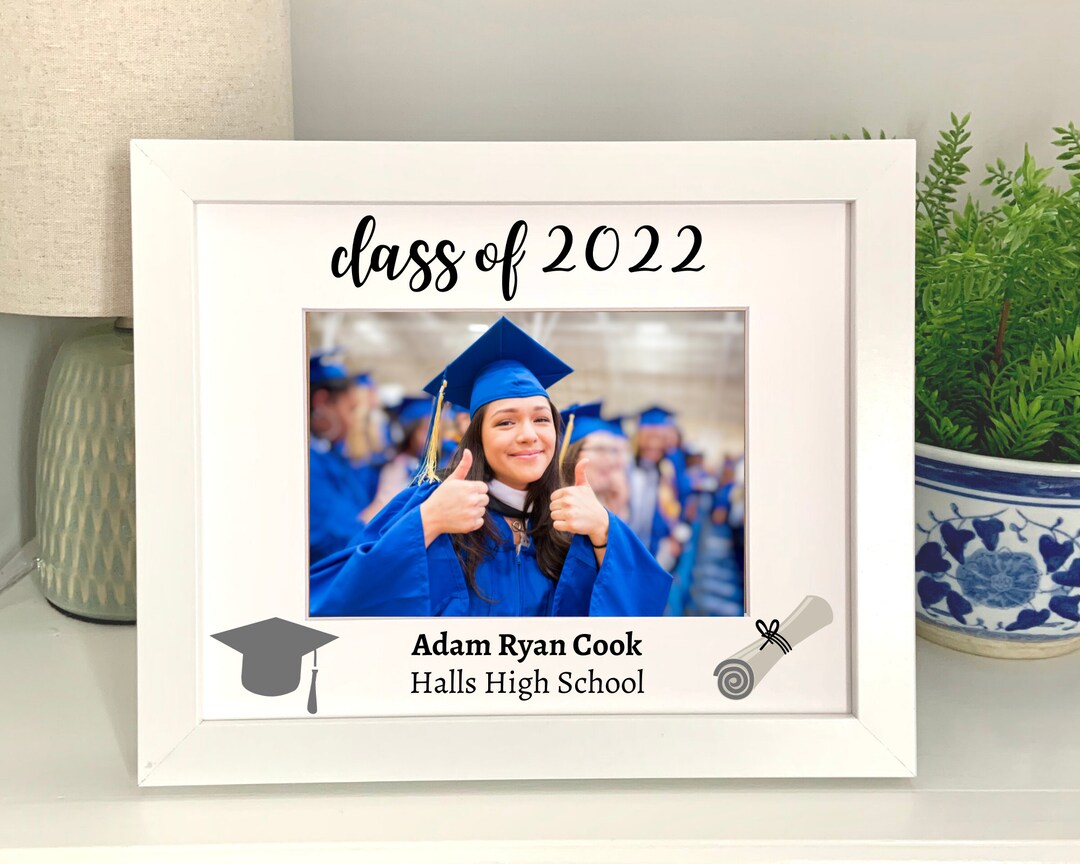 Graduation Picture Frame | Personalized Picture Frame 5x7 | High School ...