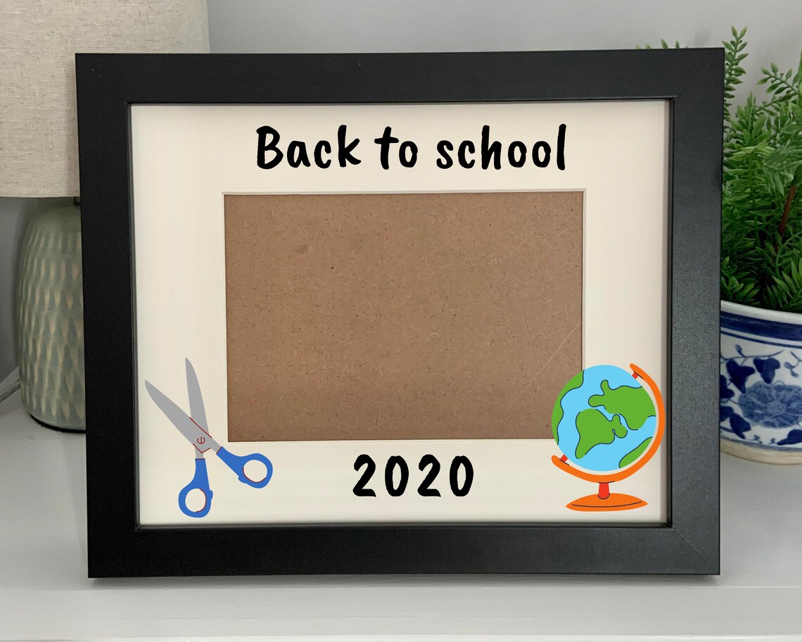 Back to School Picture Frame 5x7 Photo | Etsy