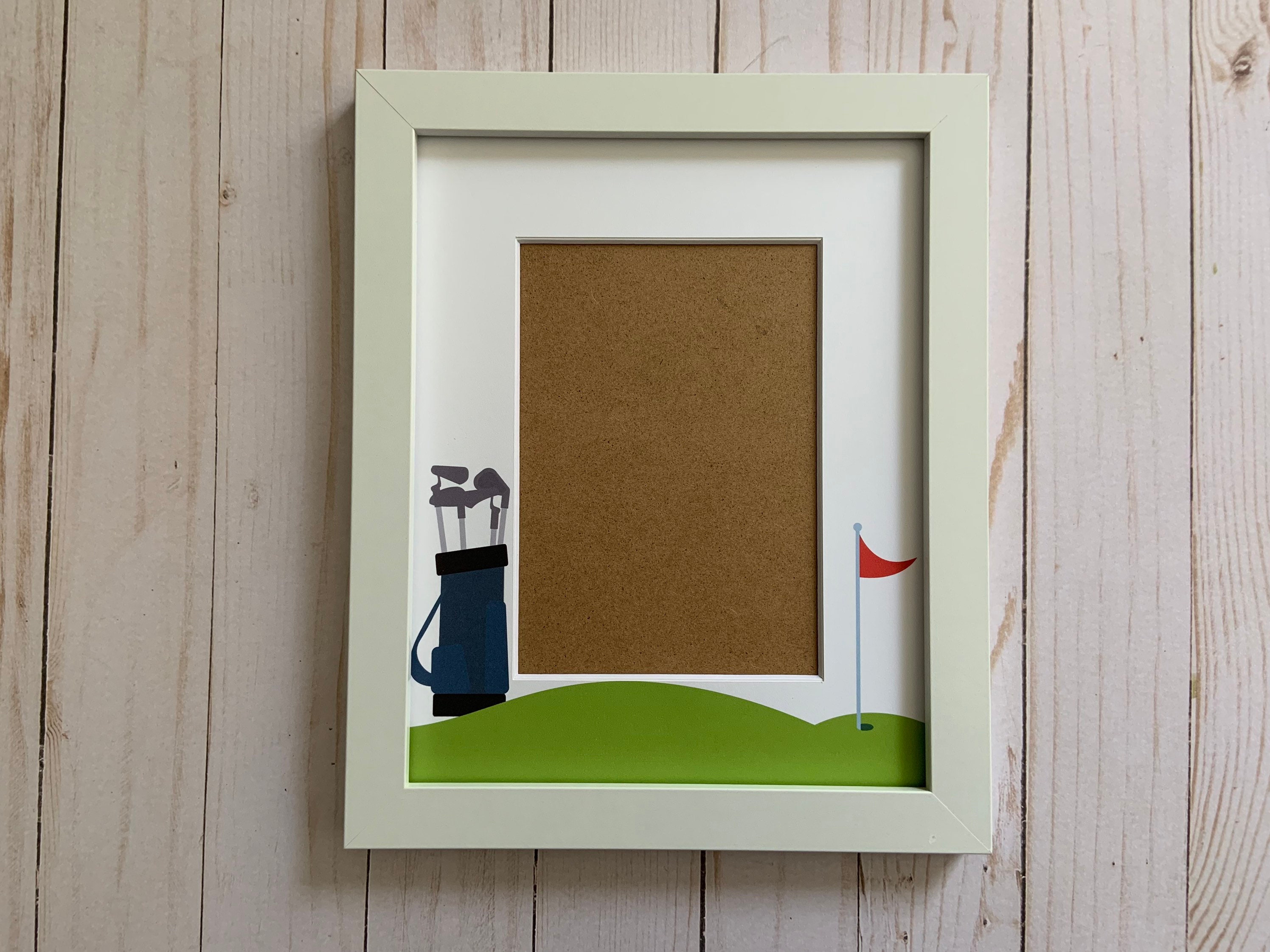 Golf Picture Frame Personalized Picture Frame 5x7 Golfer - Etsy