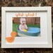 Baby Picture Frame | Splish Splash Duck Frame | Personalized Picture ...